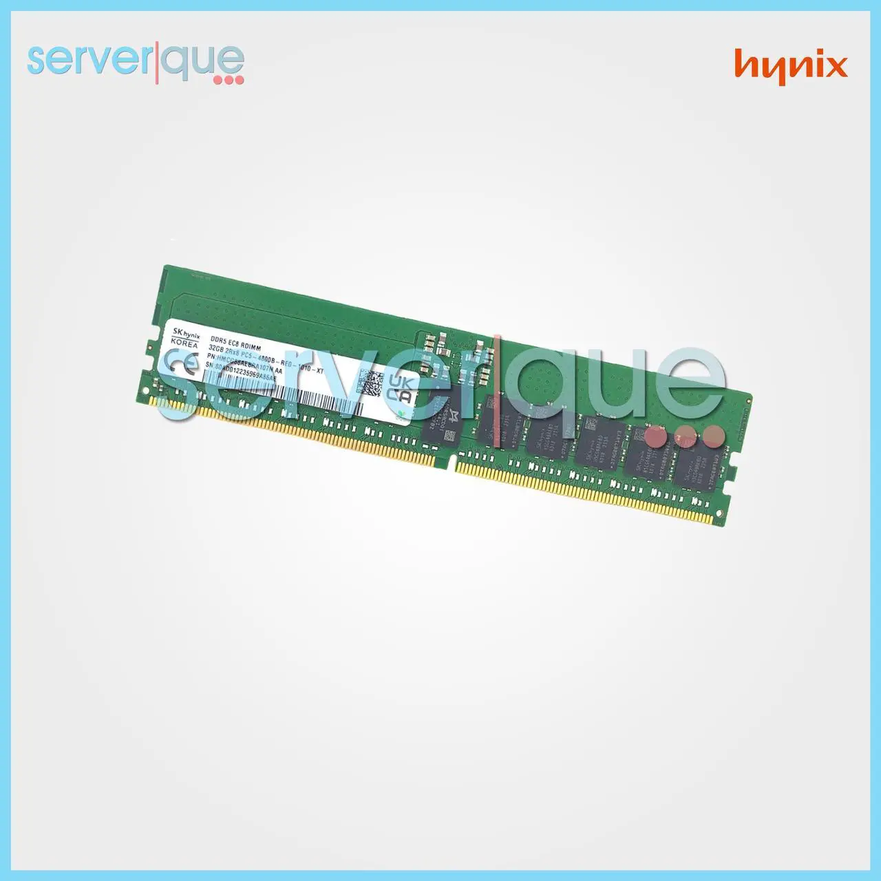 Refurbished: Hynix HMCG88AEBRA107N 32GB PC5-4800 DDR5 ECC Reg Dual Rank ...