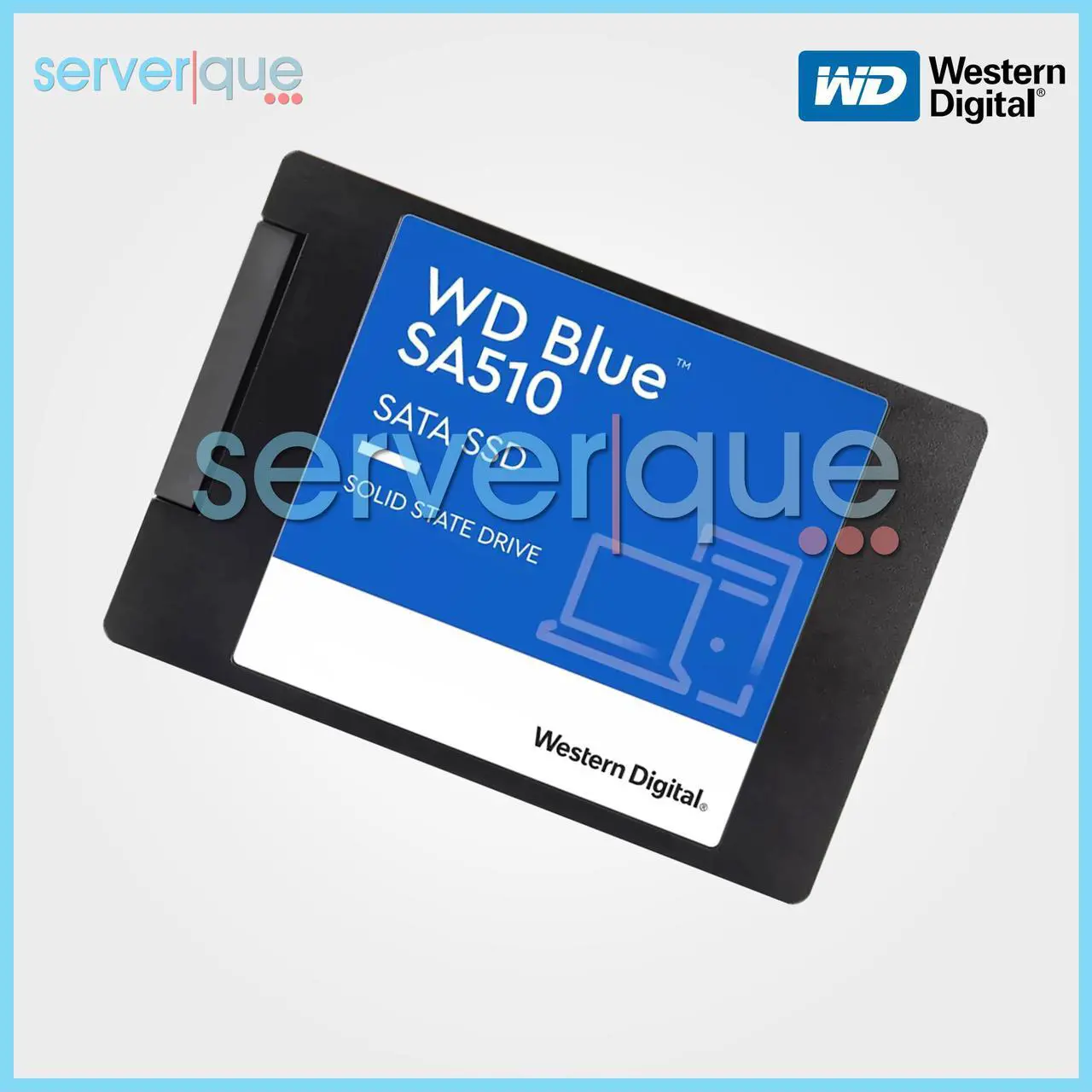Refurbished: WDS200T3B0A Western Digital Blue SA510 2TB TLC SATA 6Gbps 2.5" Internal SSD ...