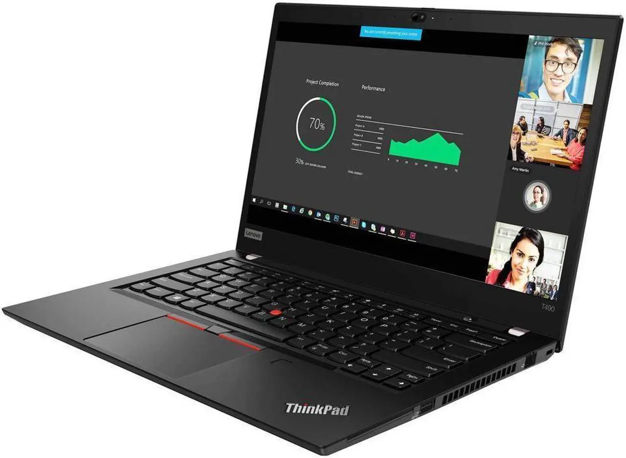 Refurbished: Lenovo ThinkPad T490 FHD (1920x1080) 14.0'' Grade A ...