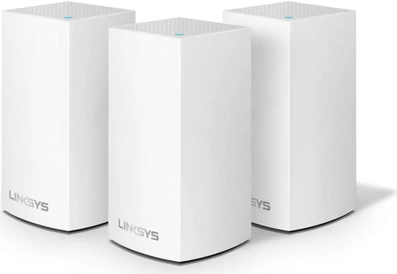 Refurbished: Linksys WHW0103-RM2 Velop Dual-Band Intelligent Mesh Wi-Fi 5 System 3-pack - White ...