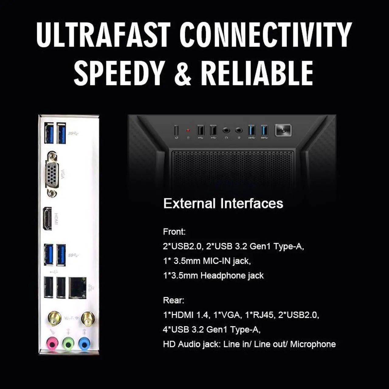 Hasee P77K Gaming Desktop PC - Windows 11 - Intel Core i7-14700KF ...