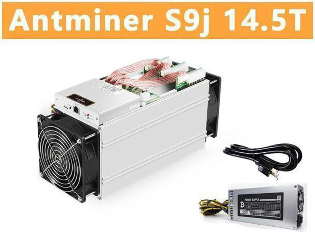 NEW Arrival Bitmain Bitcoin Miner Antminer S9J 14.5TH/s BTC BCH Mining Machine with PSU Power ...