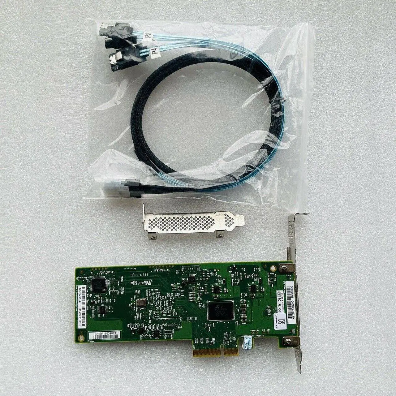 LSI 9211-4i 6Gbps HBA LSI 9211 P20 IT Mode+8087 cable for ZFS FreeNAS ...