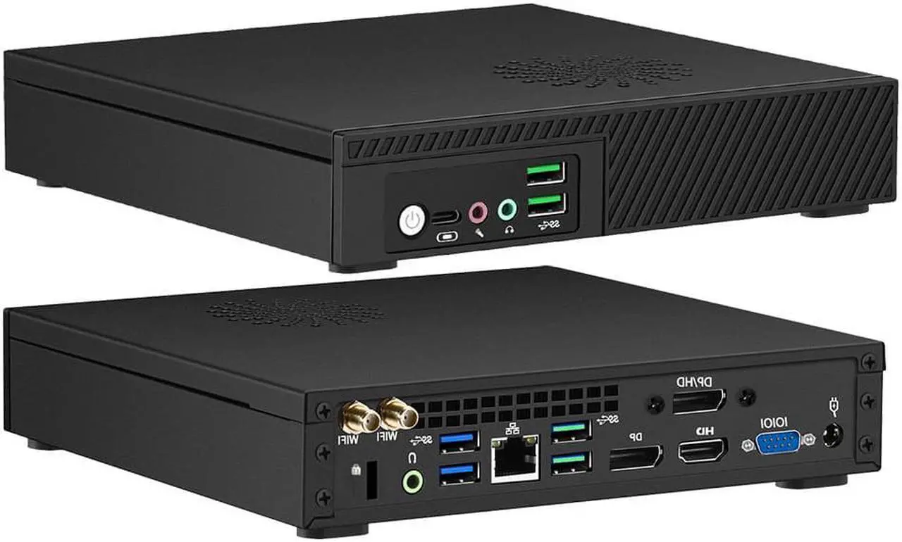 NEOSMAY Mini PC Intel i3-10100 32GB DDR4 RAM 1TB NVME SSD CPU 4 Core 8 ...