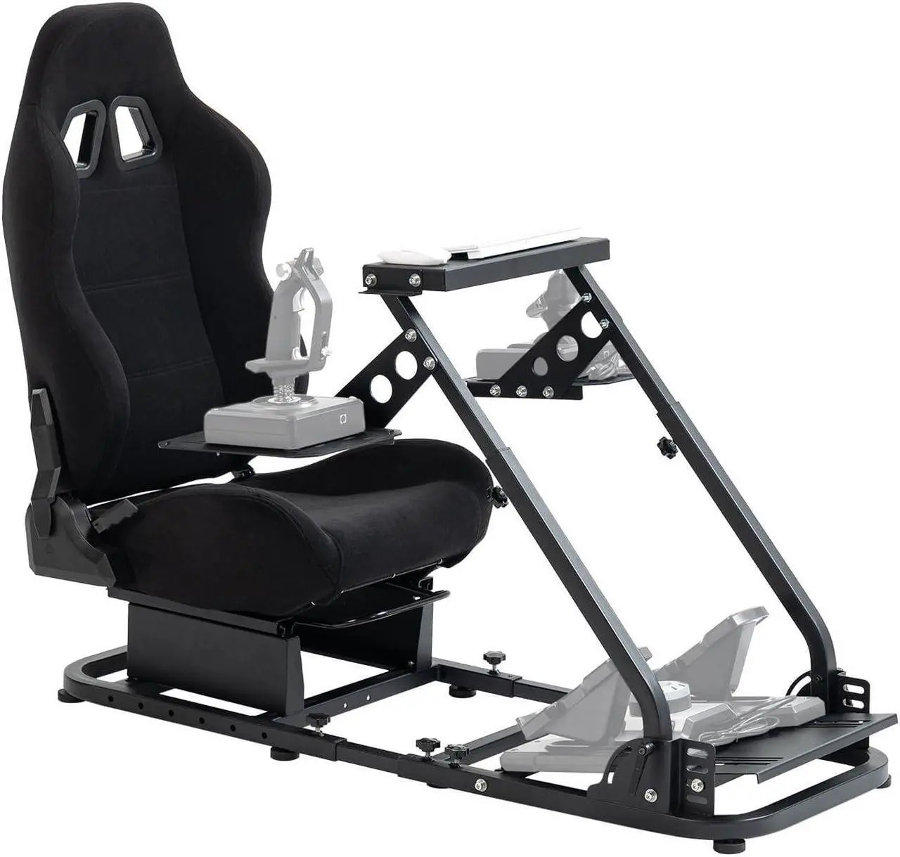 Minneer Flight Simulator Cockpit with Seat Compatible with Logitech G25 ...