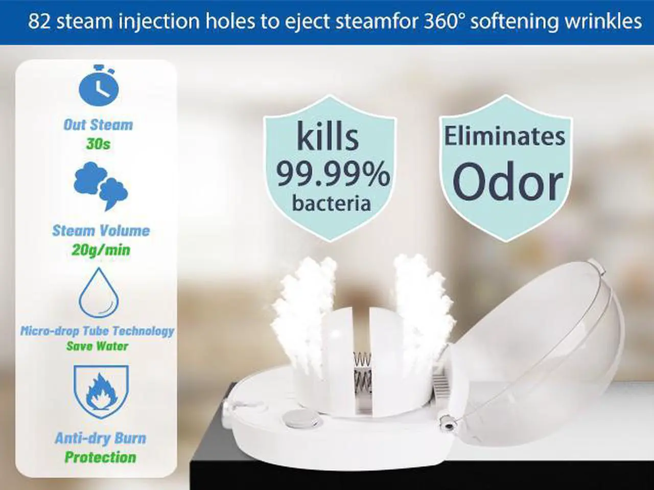 Hat Iron and Hat Cleaner with Steam,Hat Dryer with Hot/Cold Air,Steam ...