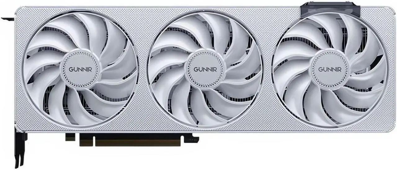 GUNNIR Intel Arc B570 10GB Photon OC White GDDR6 2690MHz Triple Fan ...