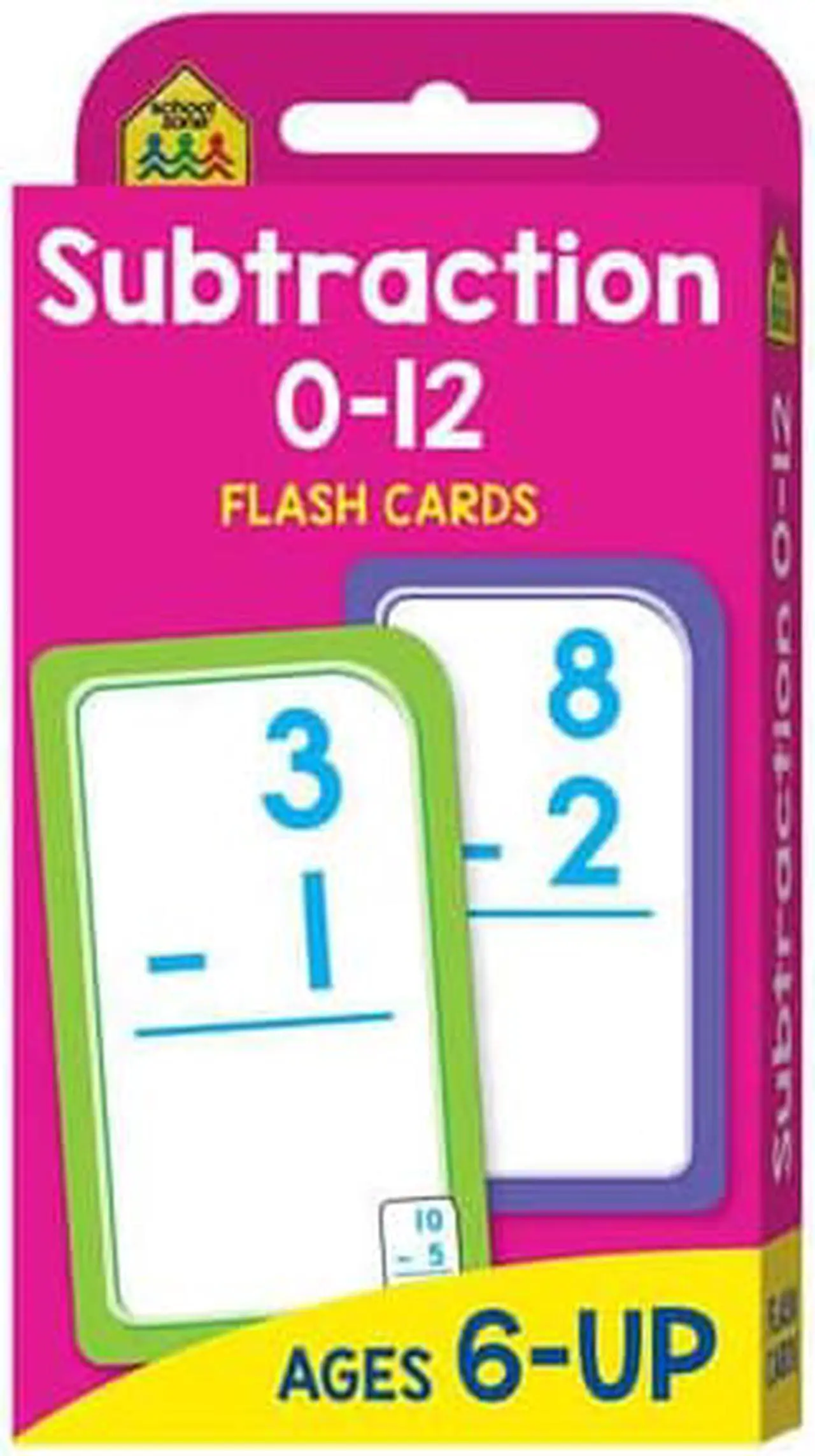 School Zone Flash Cards - Subtraction - Newegg.com