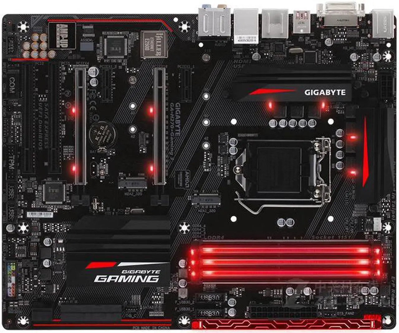 Refurbished: GIGABYTE H270-Gaming 3 LGA 1151 Intel H270 DDR4 64GB ATX ...