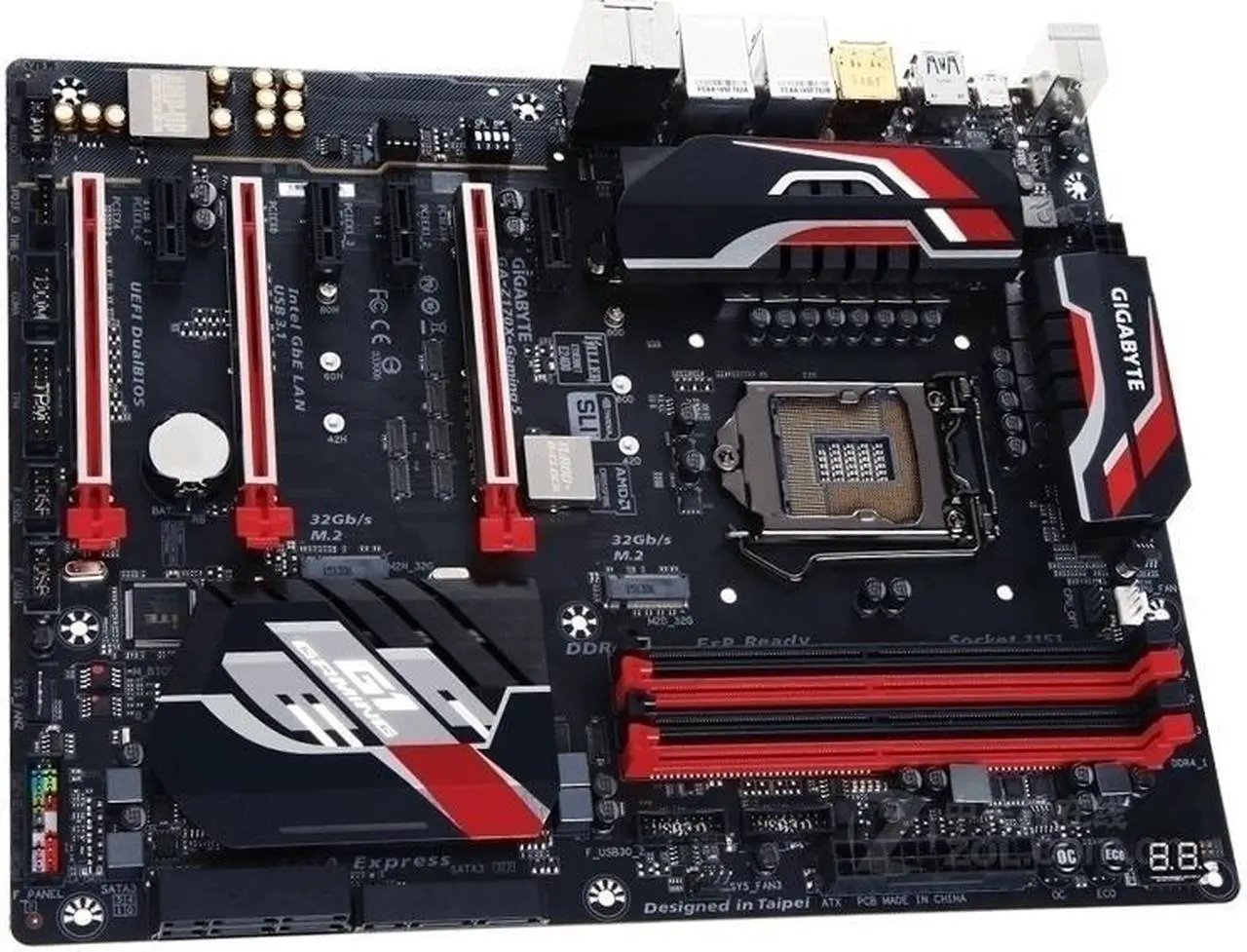 Refurbished: GIGABYTE Z170X-GAMING 5(rev.1.1) LGA 1151 Intel Z170 DDR4 64GB ATX - Newegg.com