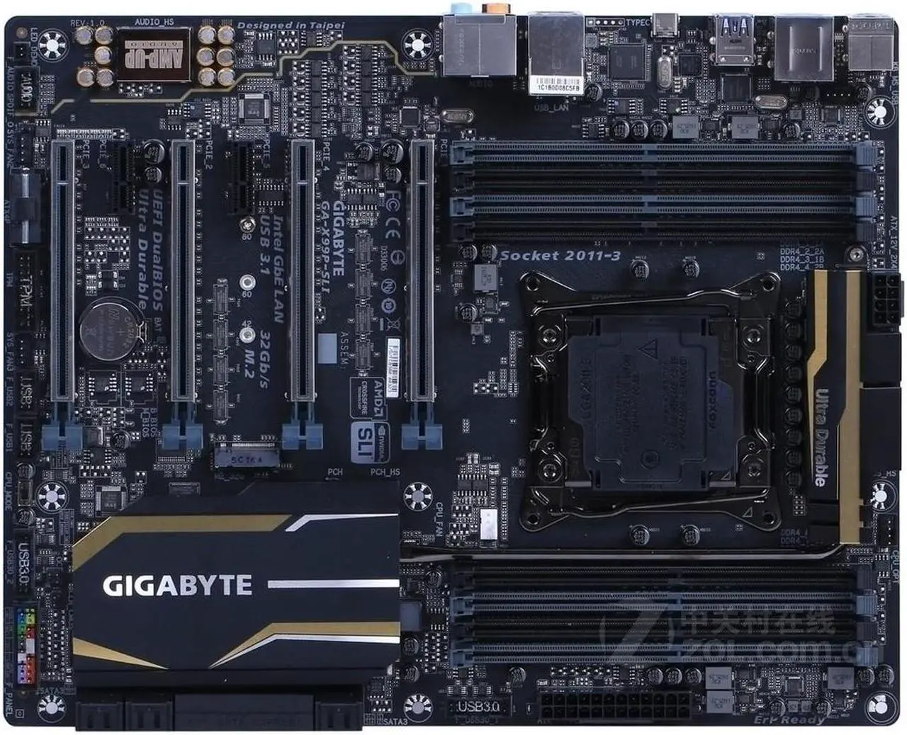 Refurbished: GIGABYTE X99P-SLI(rev.1.0) LGA 2011-V3 Intel X99 DDR4 ...
