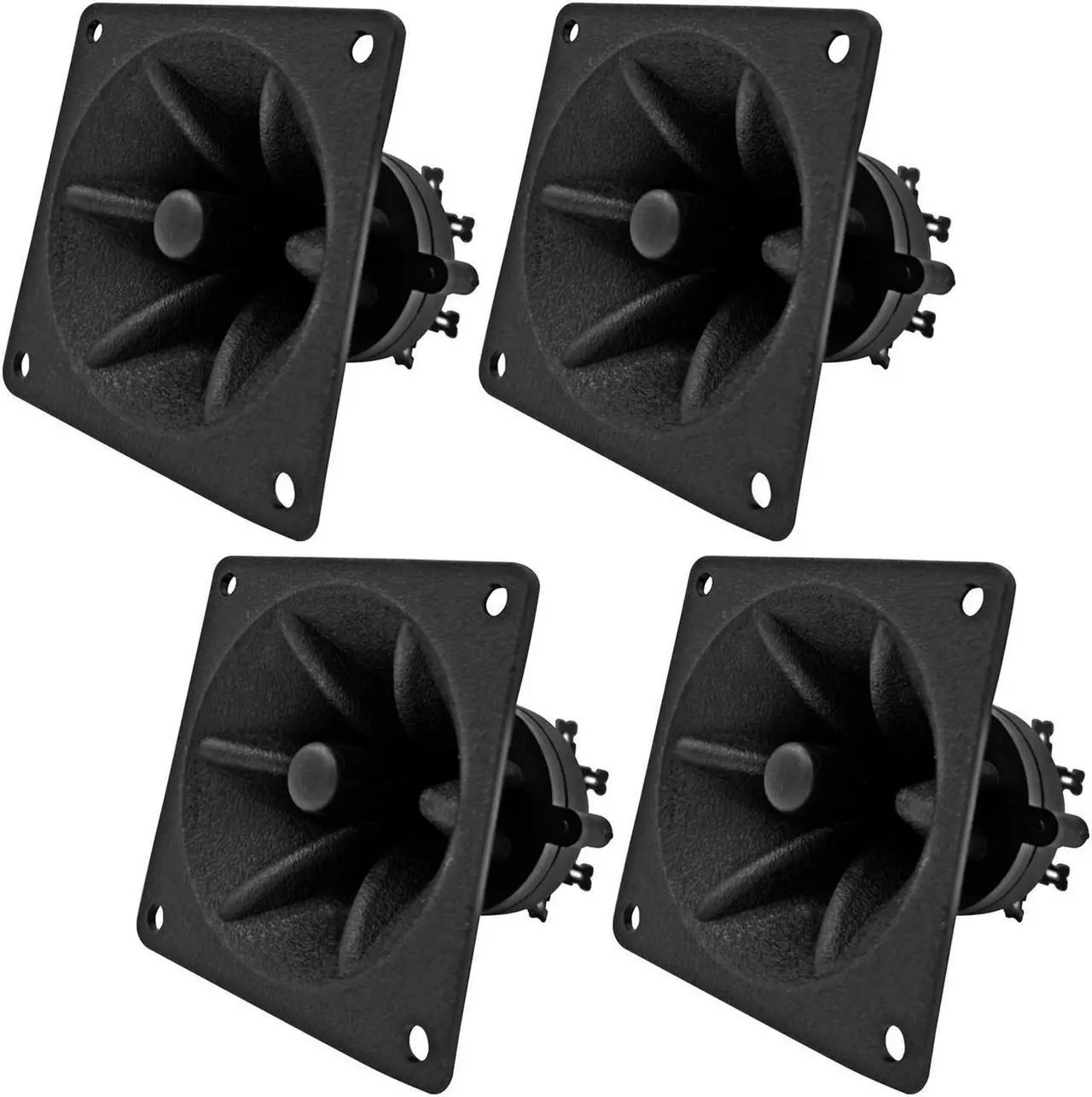 5 Core Tweeter 3.25" x 3.25 Inch 4 Pieces 40W Max Component Square ...