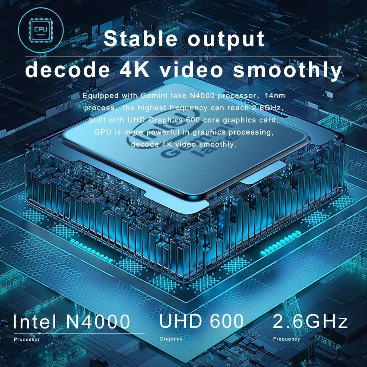 CHUWI HeroBook Pro Laptop Intel N4000 CPU 8GB RAM 256GB ROM 14.1 Inch ...