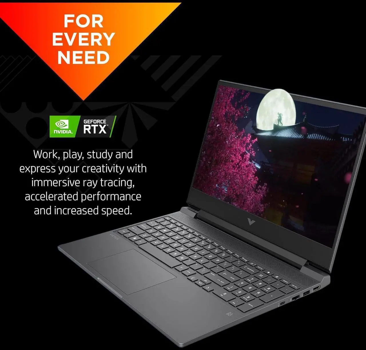 HP Victus 15 Gaming Laptop, 15.6" FHD (1920x1080) 144Hz Display, Intel ...