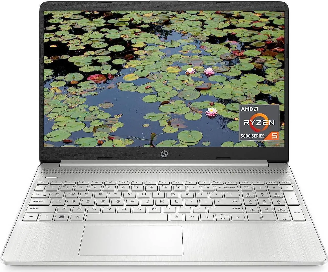 HP 15 Laptop, 15.6" HD Display, AMD Ryzen 5 5500U 6 Cores Processor ...