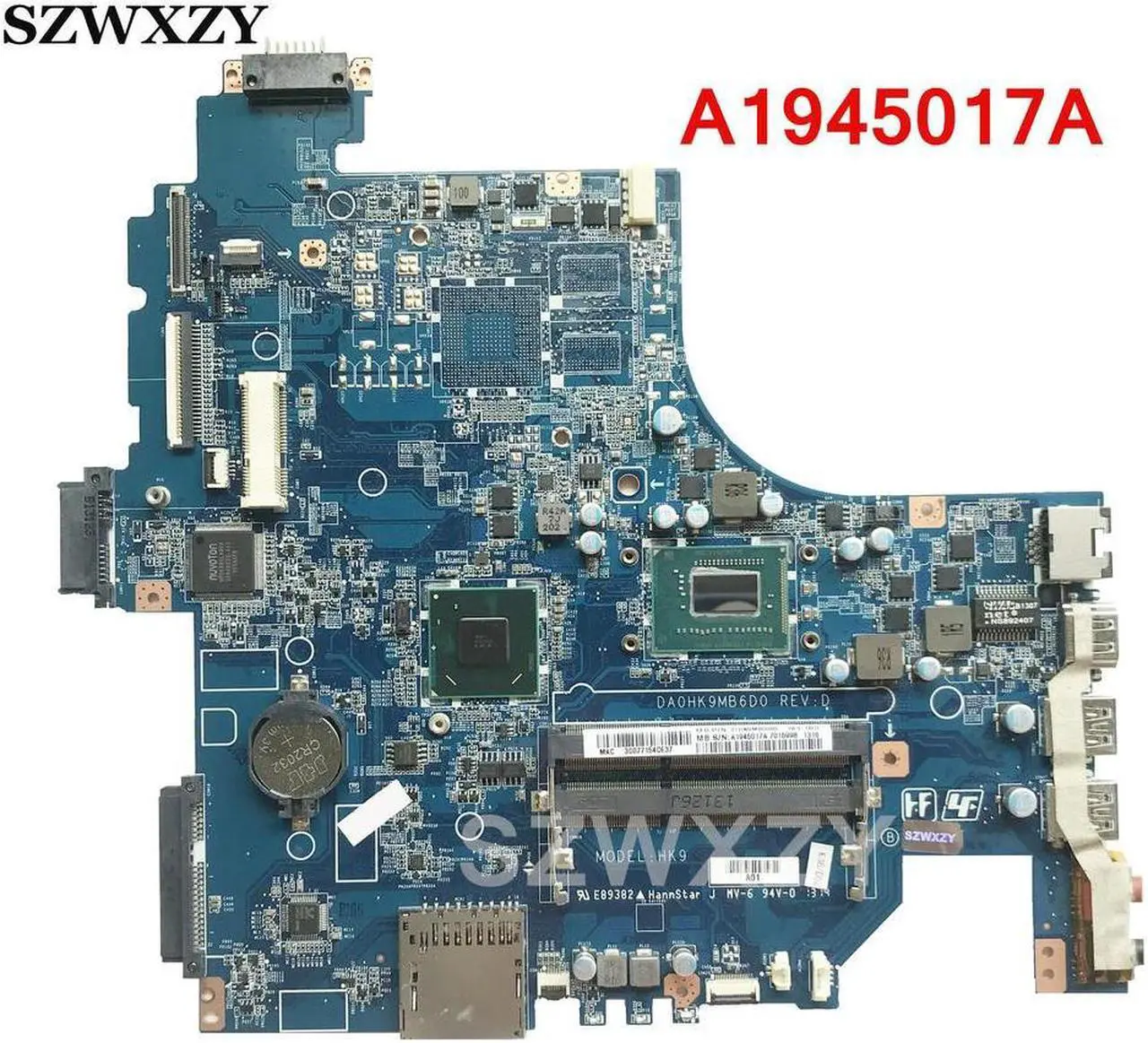 For VIAO SVF152 Laptop Motherboard DA0HK9MB6D0 With SR0XF i3-3227U CPU ...