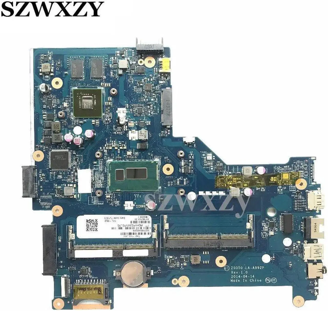 For 15-R Series Laptop Motherboard LA-A992P With i3 4005U Processor ...