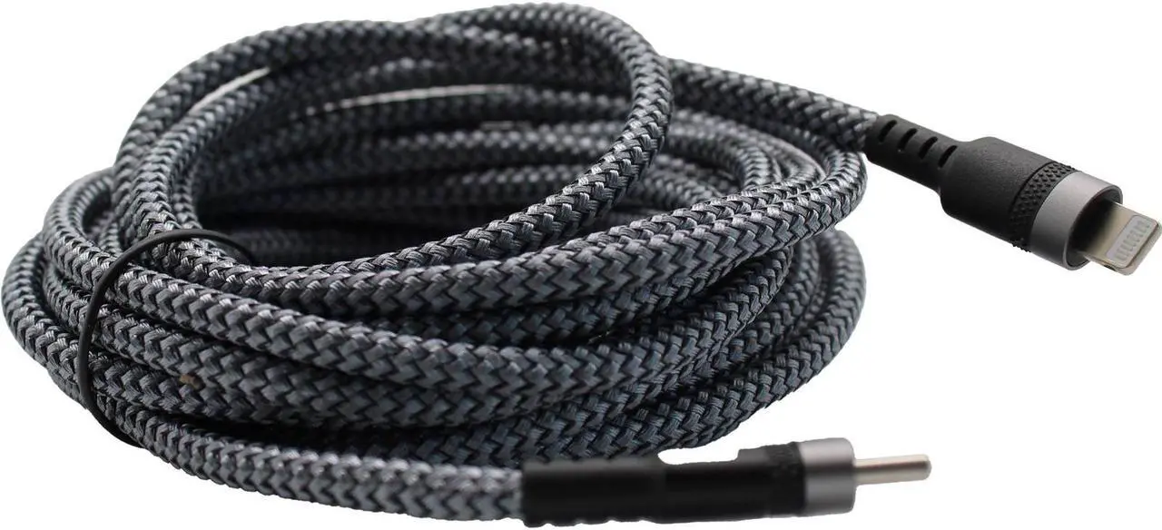 Jaspertronics Twelve Foot Long Length (4M) USBC to Lightning Connector ...