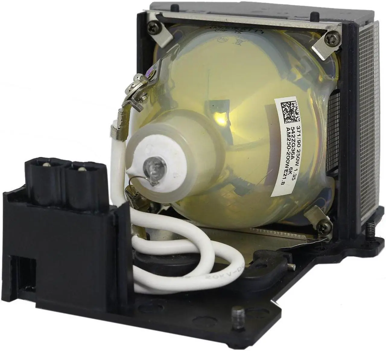 Jaspertronics OEM BL-FU250C Lamp & Housing for Optoma Projectors with ...