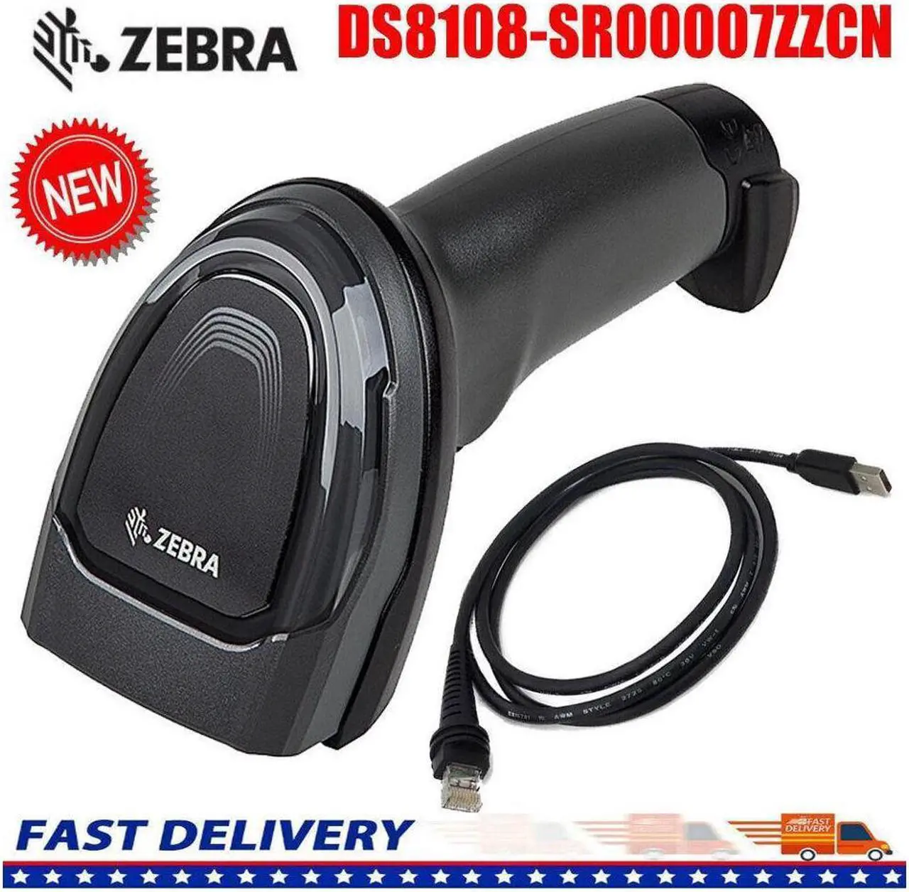 DS8108-SR00007ZZWW Fit for Zeb DS8108 Handheld Barcode Scanner with cable NEW - Newegg.com