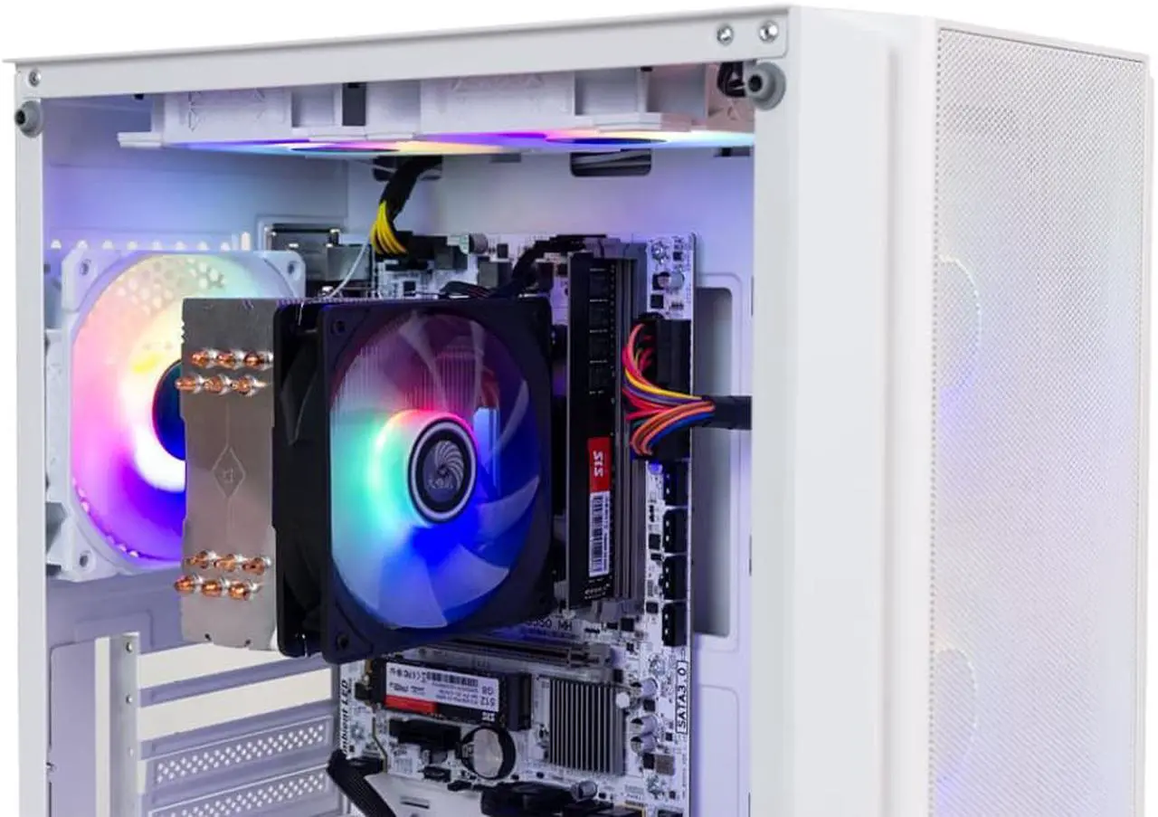 SEJISHI Gaming PC Computer AMD Ryzen 5 5600G 3.9GHz to 4.4GHz, Vega ...