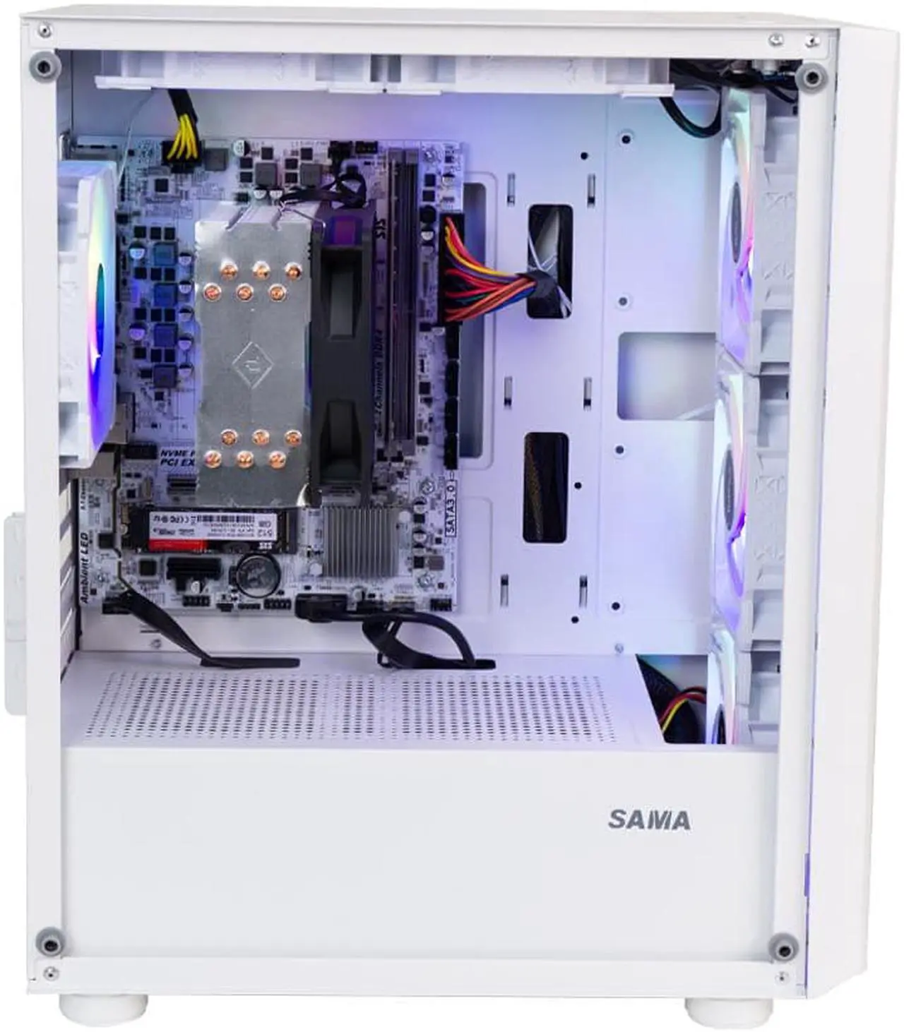 SEJISHI Gaming PC Computer AMD Ryzen 5 5600G 3.9GHz to 4.4GHz, Vega ...