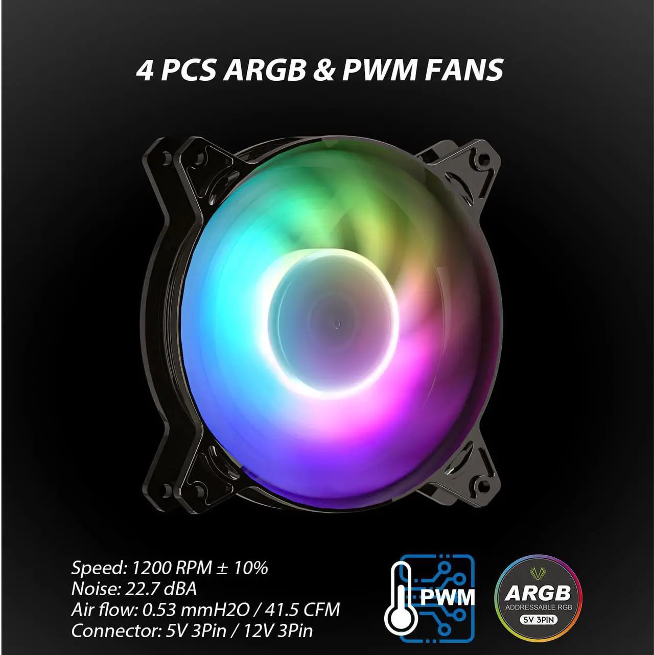 Vetroo M03 Black Compact Computer Case Micro ATX Mini ITX Pink Gaming ...