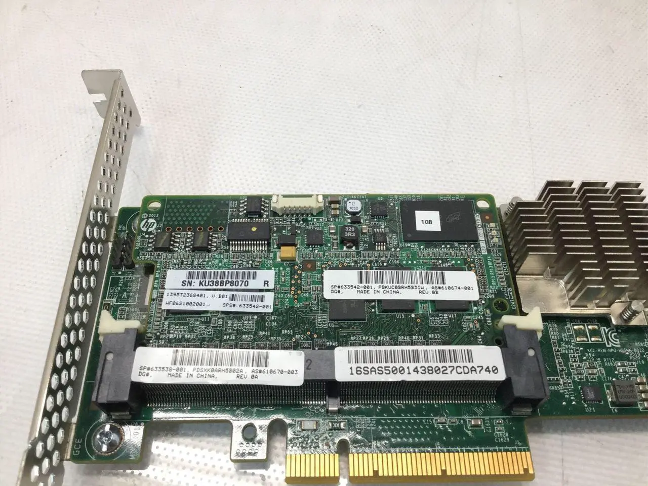 Refurbished: 633538-001 HP P420 6Gb/s SAS SATA RAID Controller Card ...