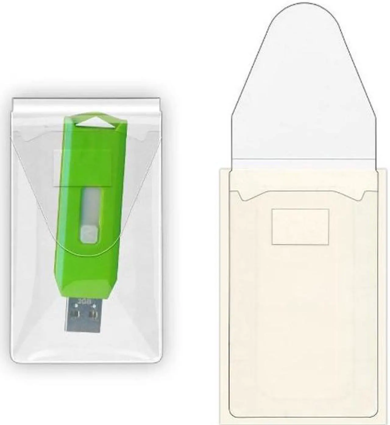 StoreSMART(r) - USB Flash Drive Holders- Peel & Stick Strip ...