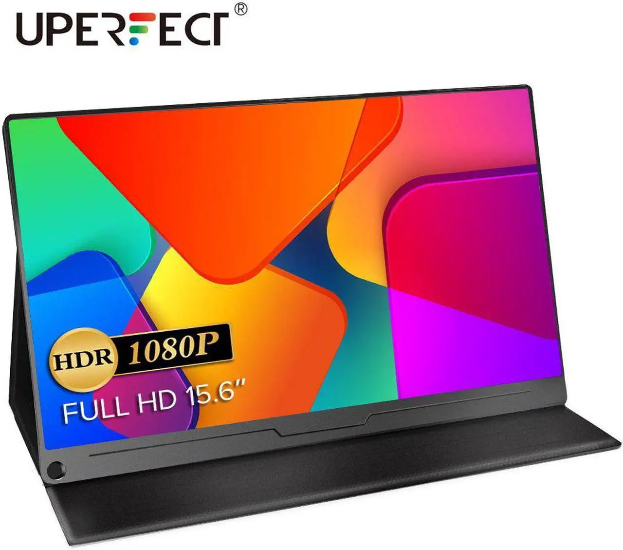 Portable Monitor Zero Frame, 15.6" Ultra Slim 1080P FHD 100% sRGB ...