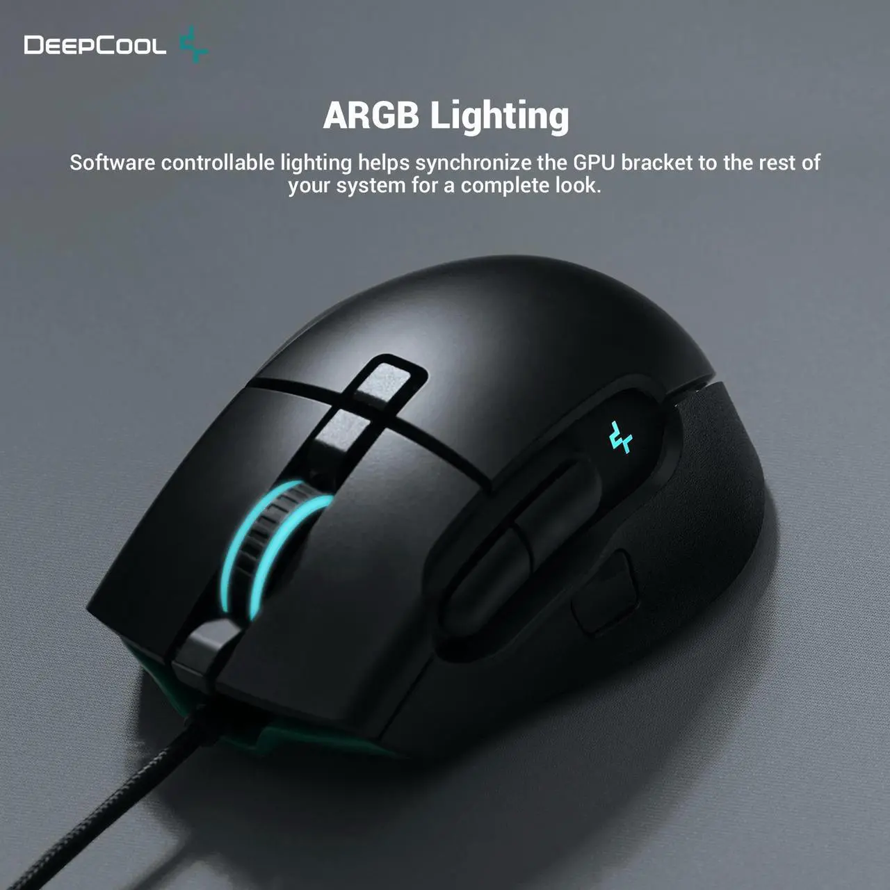 DeepCool MG350 R-MG350-BKDUNN-G Black Wired Optical Gaming Mouse ...