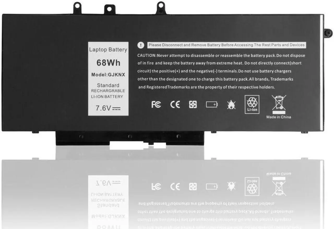 68Wh GJKNX Battery for Dell Latitude 5480 5580 5280 5288 5488 5590 5591 ...