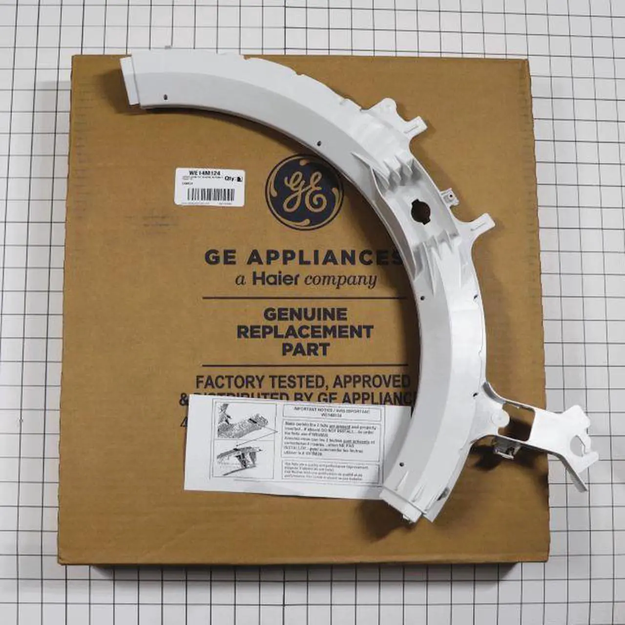 GE Dryer Drum Support Bearing WE14M124 - Newegg.com