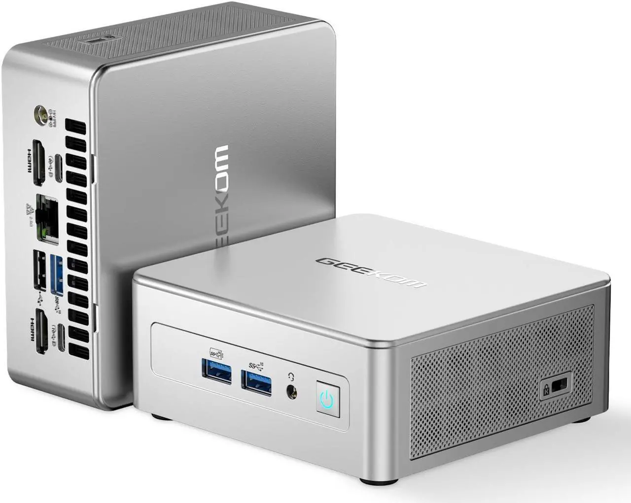 GEEKOM AE7 AI Mini Computer, AMD Ryzen 9 7940HS Processor Mini PC(8C ...