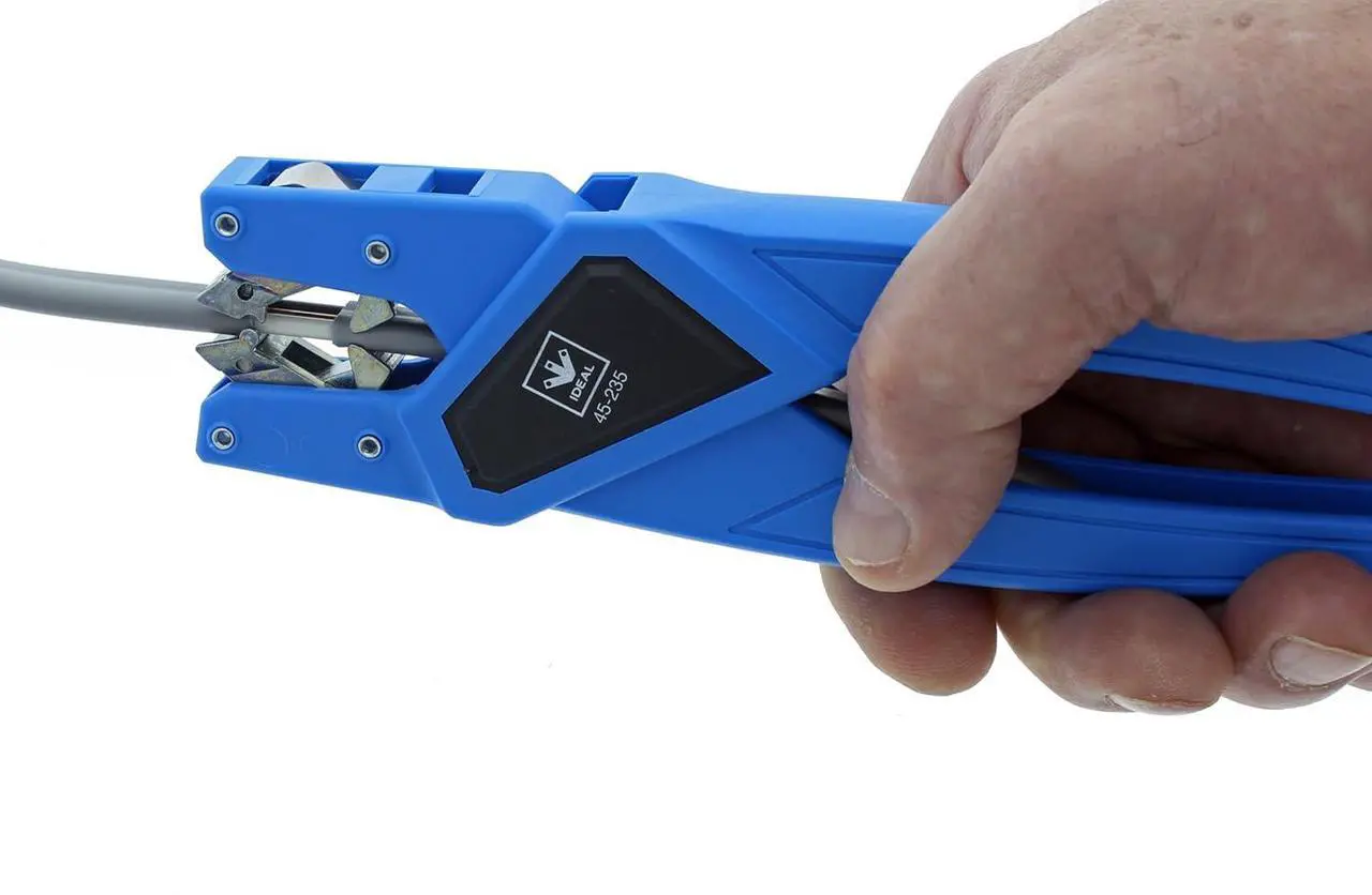 Electrical 45-235 Underground Feeder Cable Stripper , Black - Newegg.com