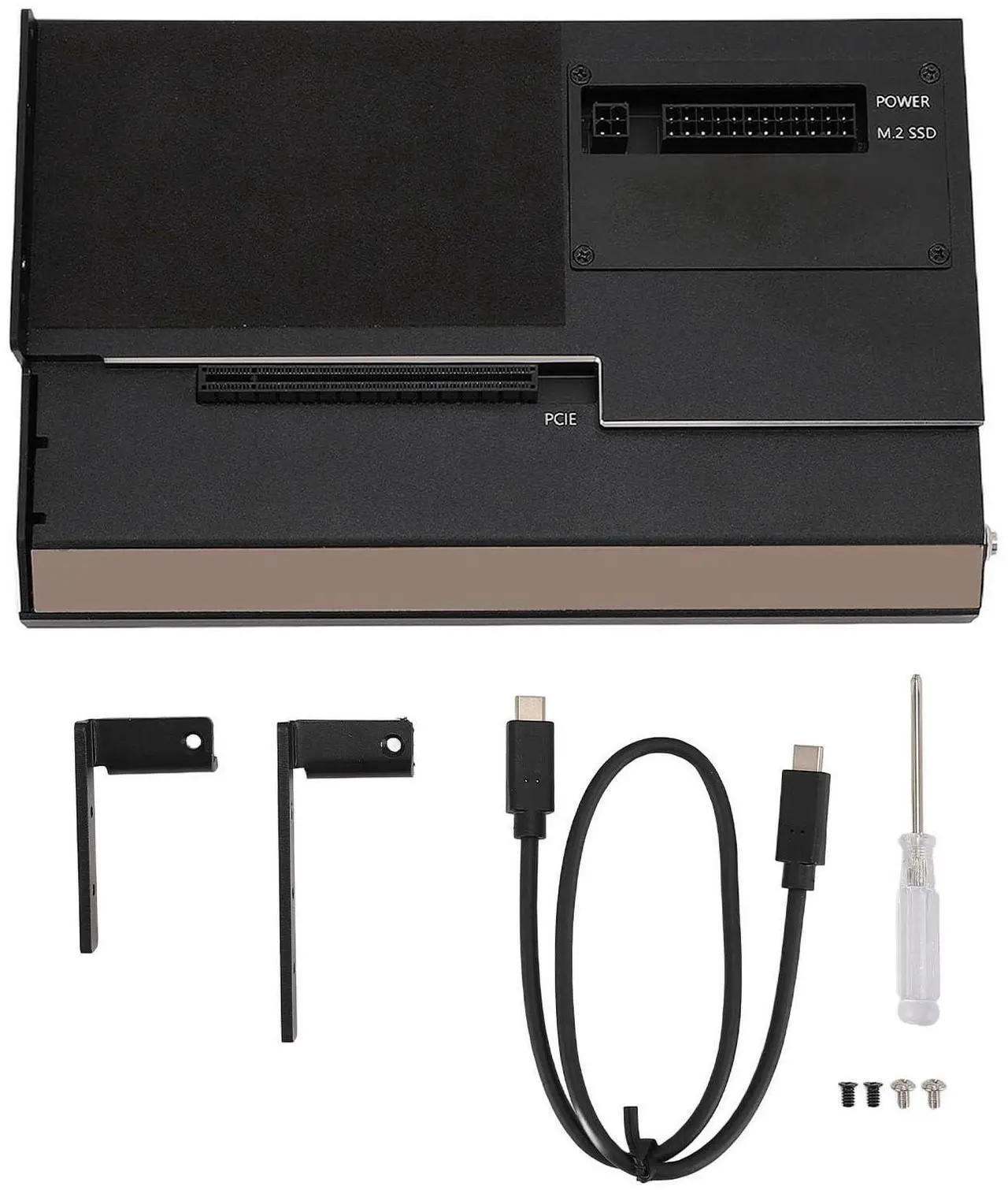 External GPU Dock, USB4.0 40Gbps GPU Enclosure with TB3, M.2 NVMe ...