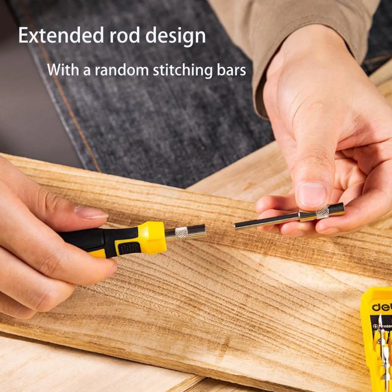 Deli Precision Screwdriver Set Repair Tool Kit 33 in 1 Magnetic Tiny ...