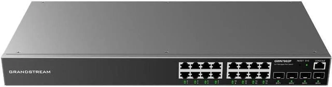 Grandstream GWN7803P Enterprise Layer 2+Managed Network Switch POE - Newegg.com