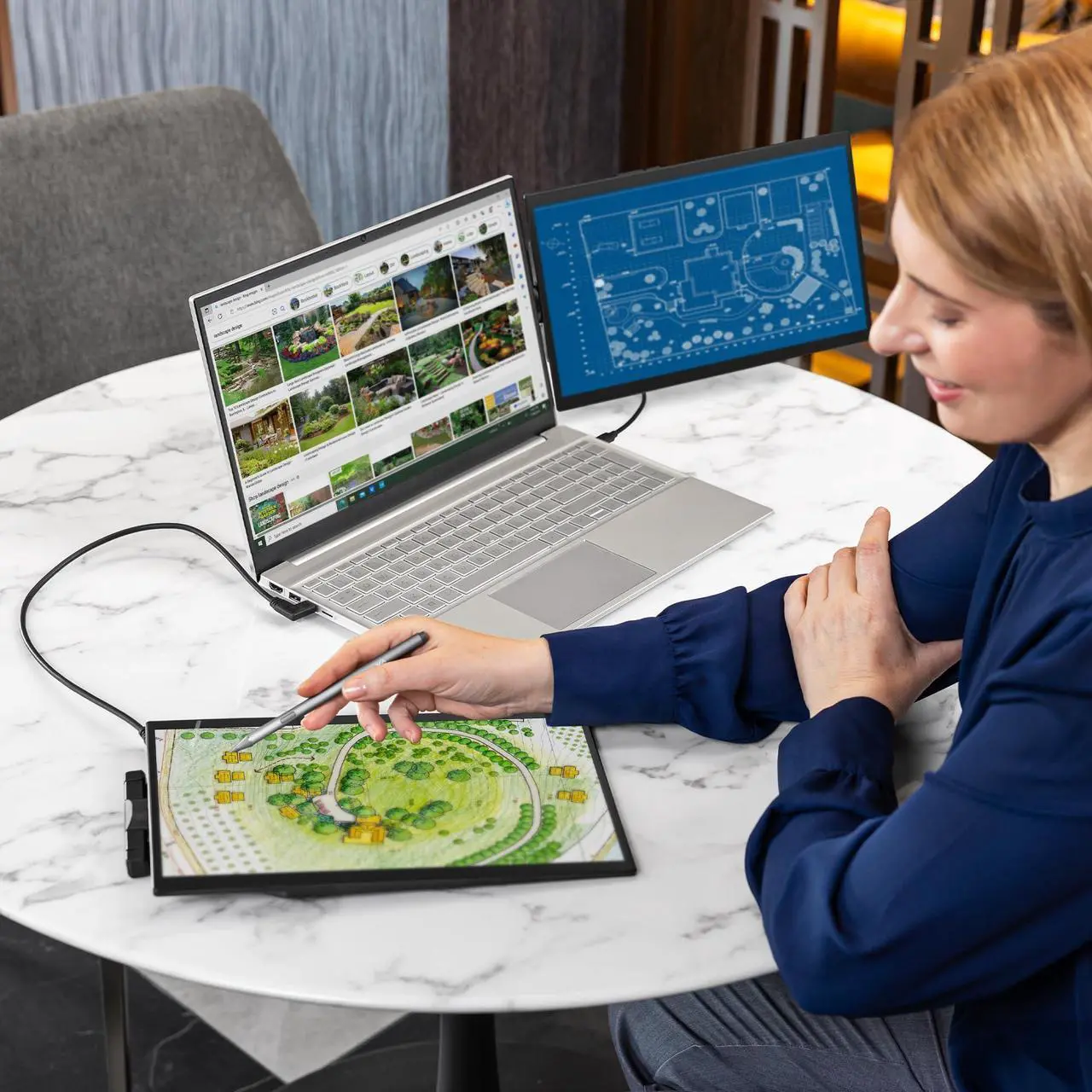 SideTrak Swivel Pro Triple Touch | Touchscreen Ultra Slim Attachable ...