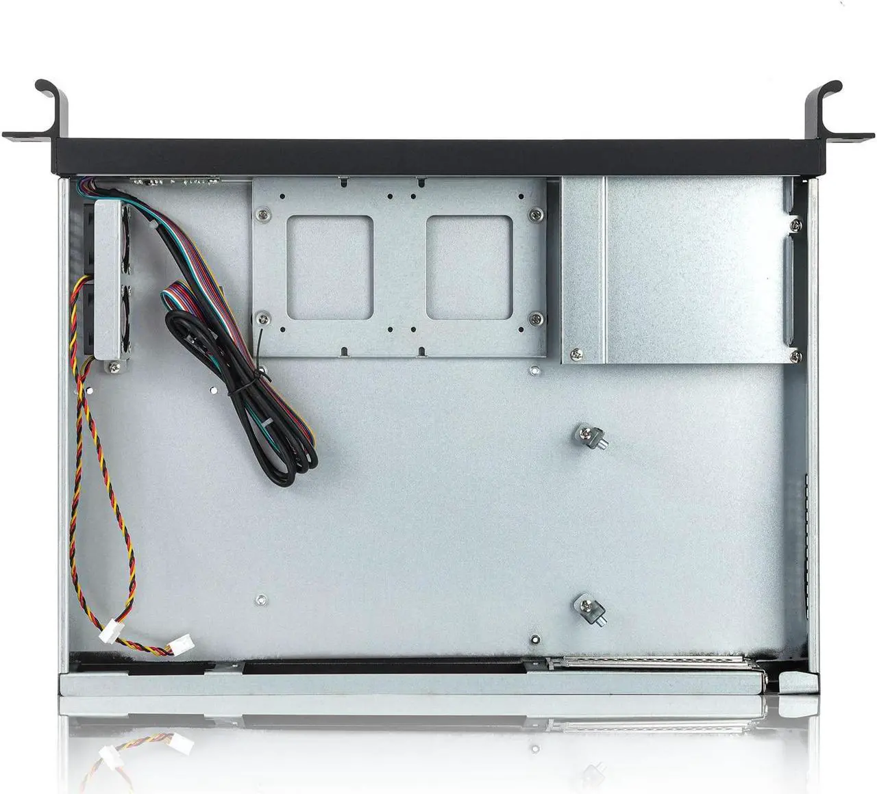 RackChoice 1U Rackmount Server Chassis 12.1" Depth Support Mini-itx M/B ...