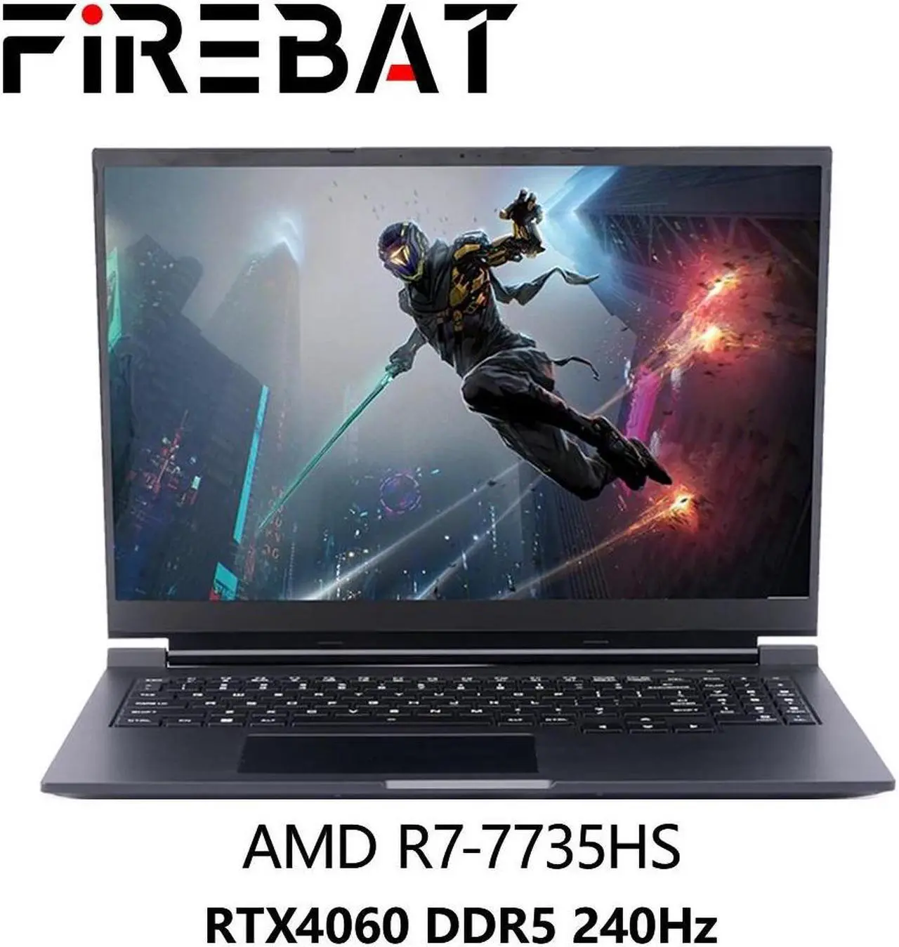 FIREBAT H6 16" 240Hz IPS - AMD Ryzen 7 7000 Series 7735HS(3.2GHz ...