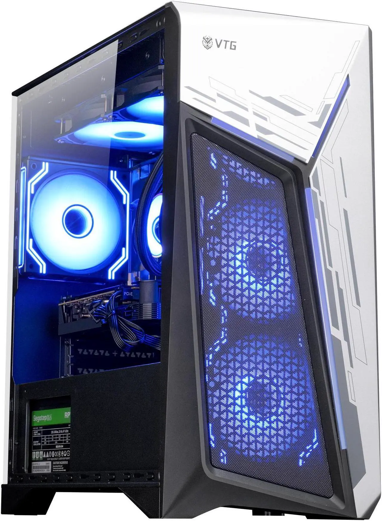 VTG Gaming PC Desktop Ryzen5 9600X 4.2GHz,Radeon RX 6750GRE 10G, 1TB M2 ...