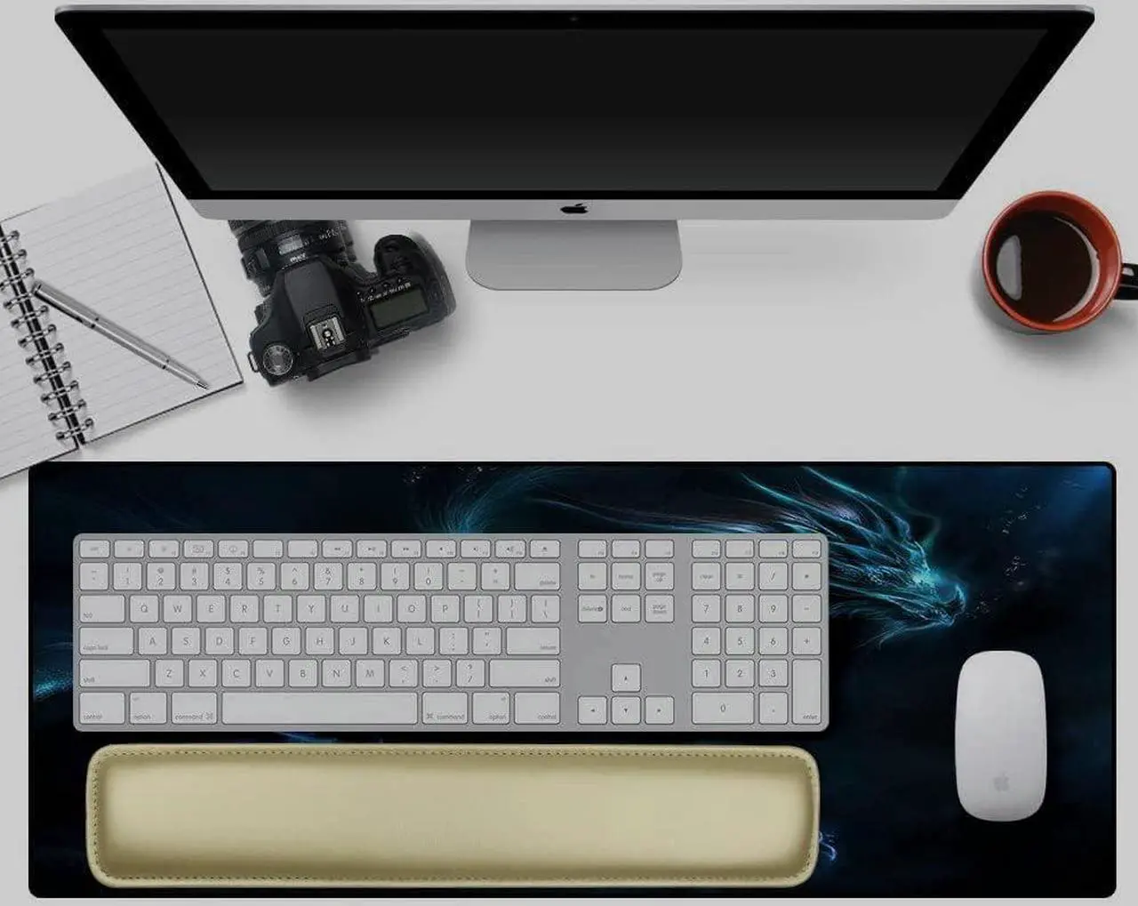 Keyboard Wrist Rest Pad,Soft PU Leather Wrist Support with Interior ...