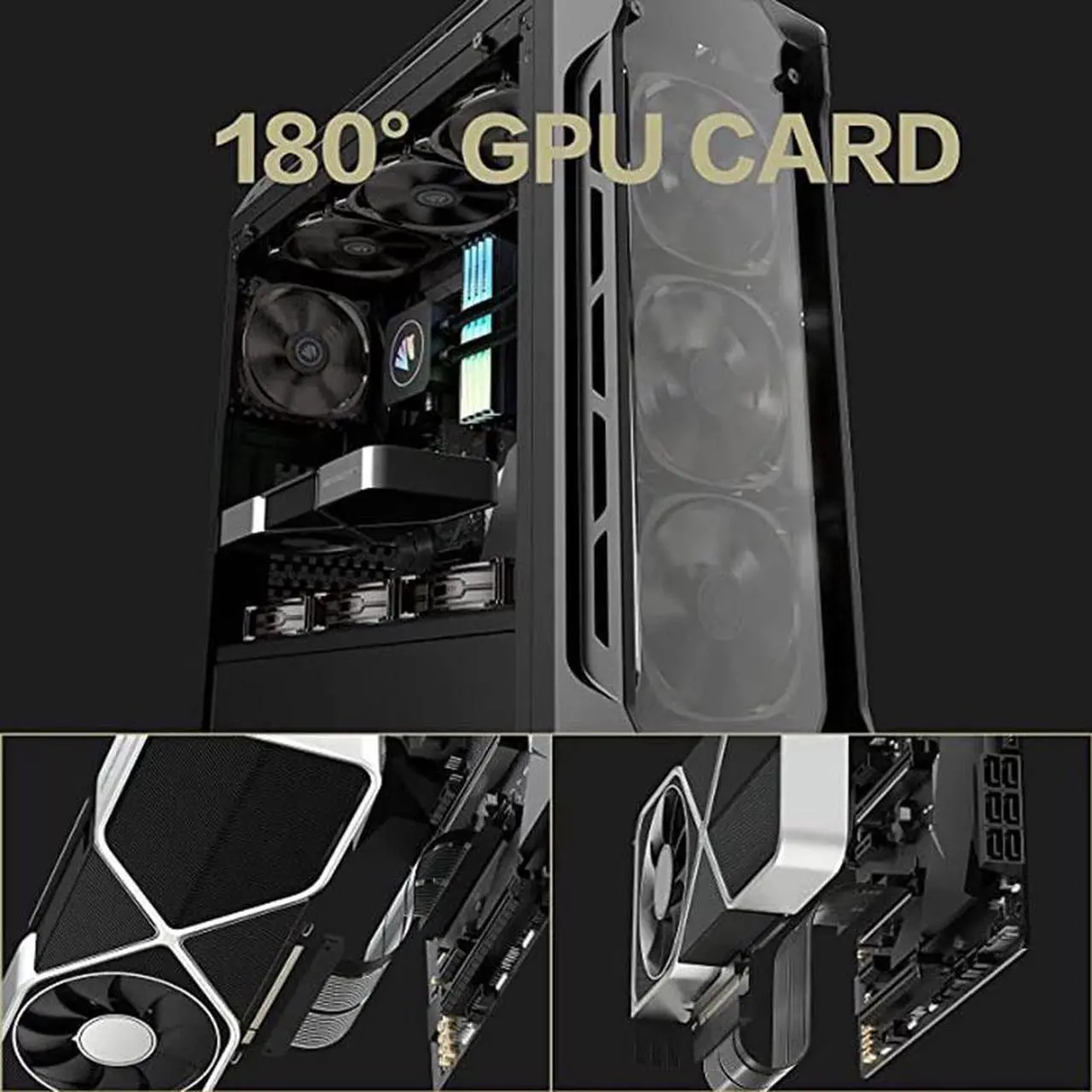 Riser Cable PCIe 4.0 x16 Riser Cable Flexible Cable Extension Port ...