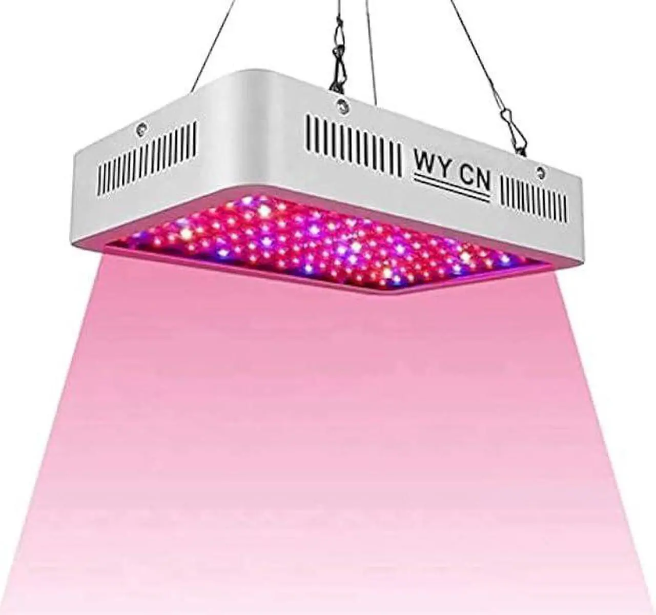 WY CN LED P1000 Upgraded Full Spectrum Dual Chip Grow Light with Daisy ...