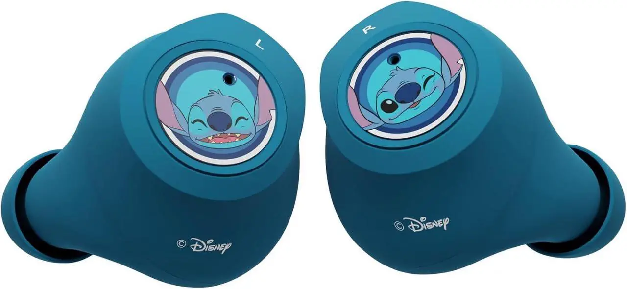 Disney Lilo and Stitch Bluetooth Earbuds w/Charging Case- Wireless ...