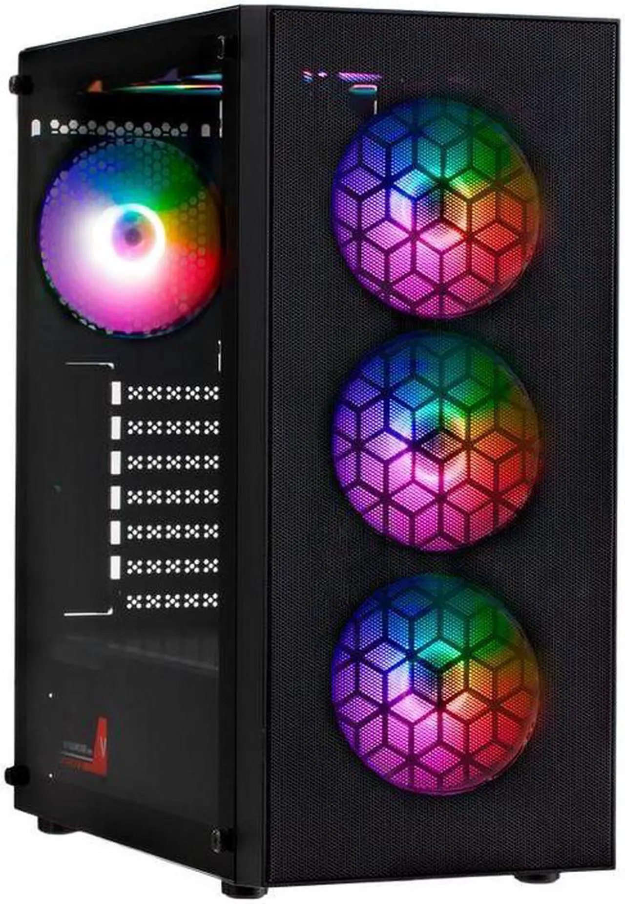 Raidmax MESHIAN X921 Mesh Airflow and Tempered Glass Gaming PC Case ...