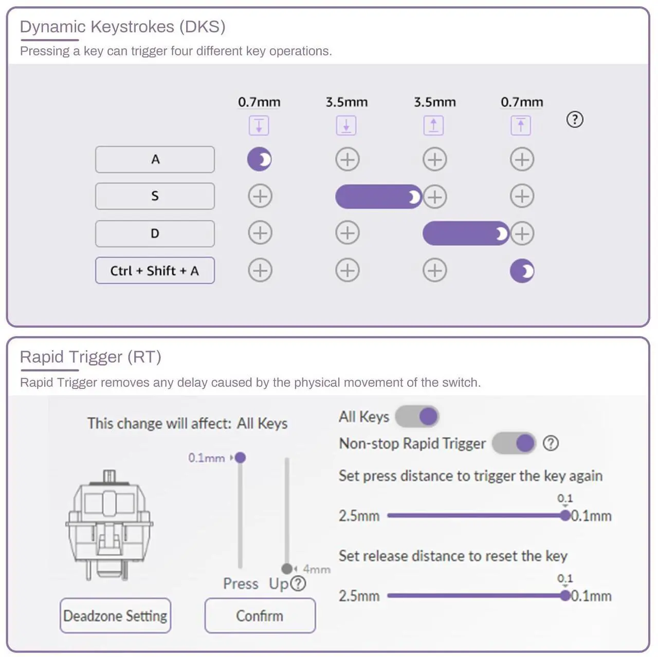 Akko Magnetic Switches Rapid Trigger Gaming Keyboard, MOD007B HE PC 8k ...