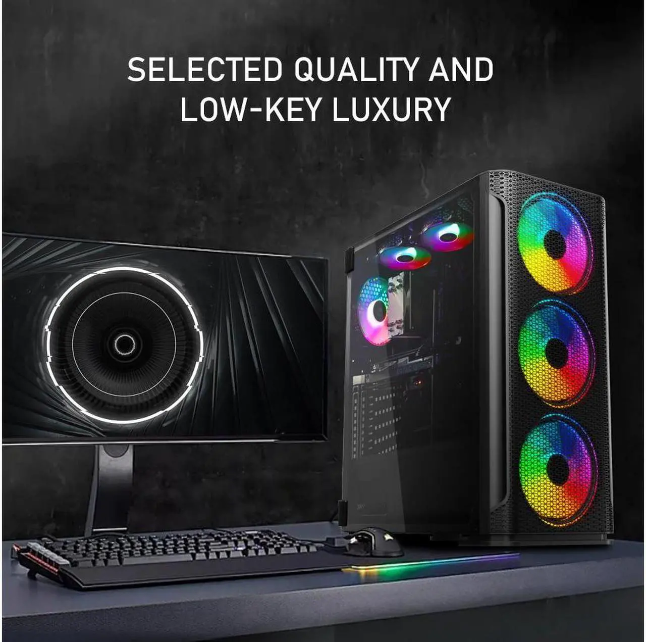 Suevery Gaming PC 12th Gen Core i7-12700KF (12 cores up to 4.9GHz ...