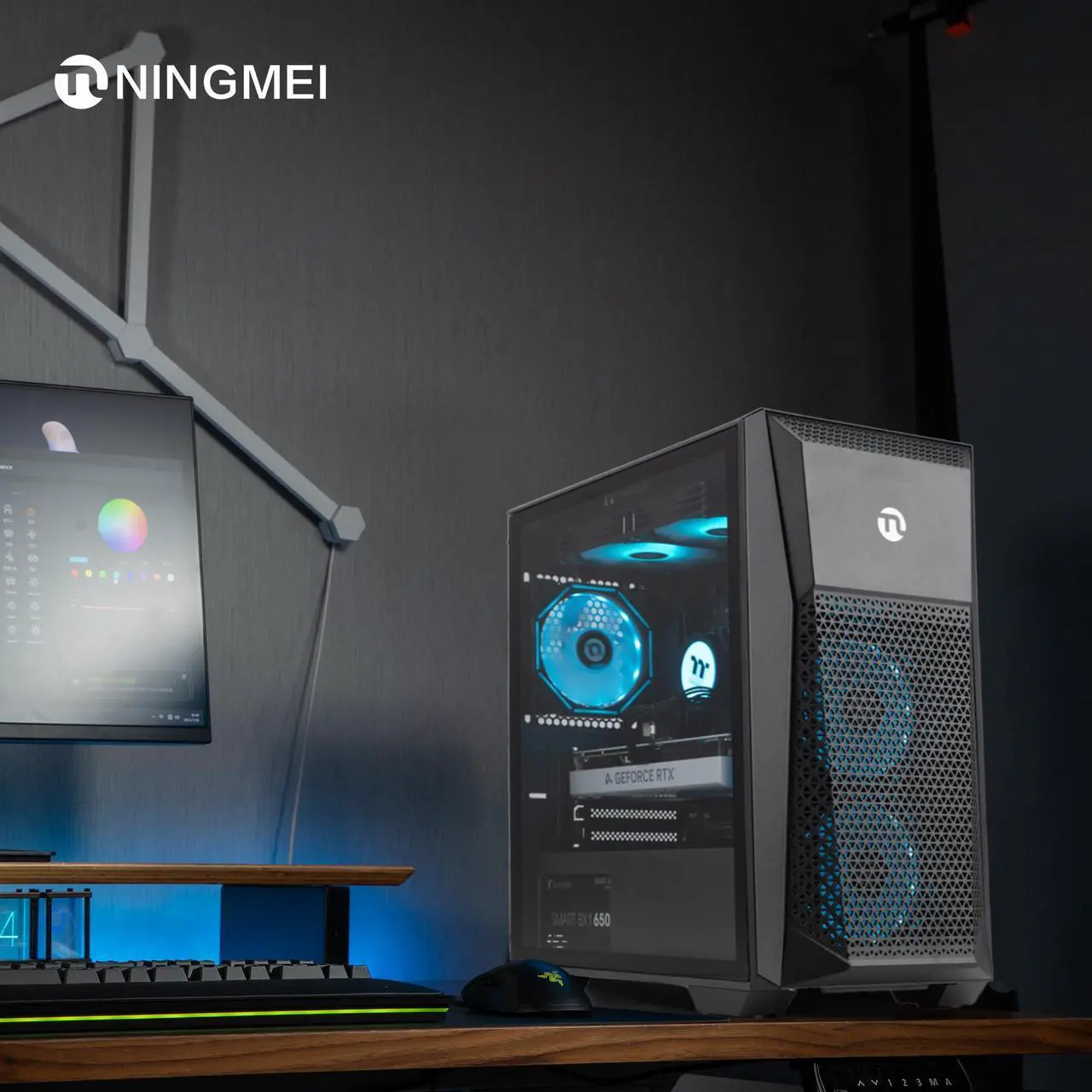 Ningmei Gaming PC Desktop Ryzen7 5700X (8 Core up to 4.6GHz 7nm), 32GB ...